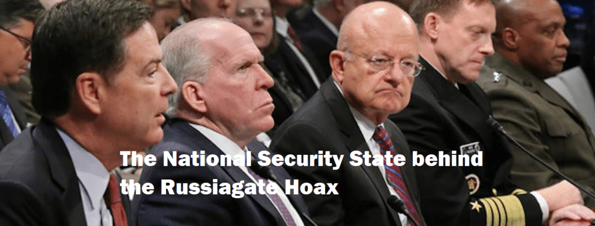 The CIA, FBI, NSA, and DNI interfered in a Presidential Election and ...