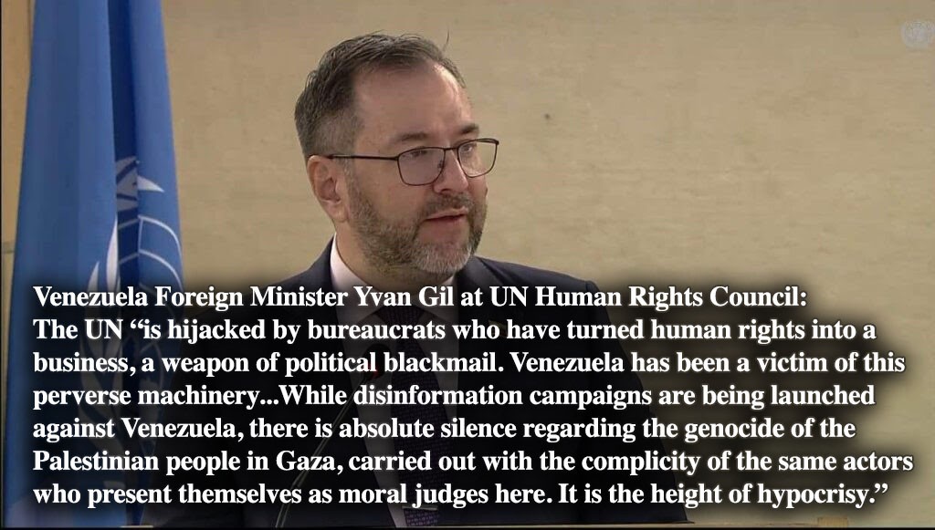 Venezuela & ALBA News 2.28.2025: ALBA Countries Condemn UN Human Rights ...